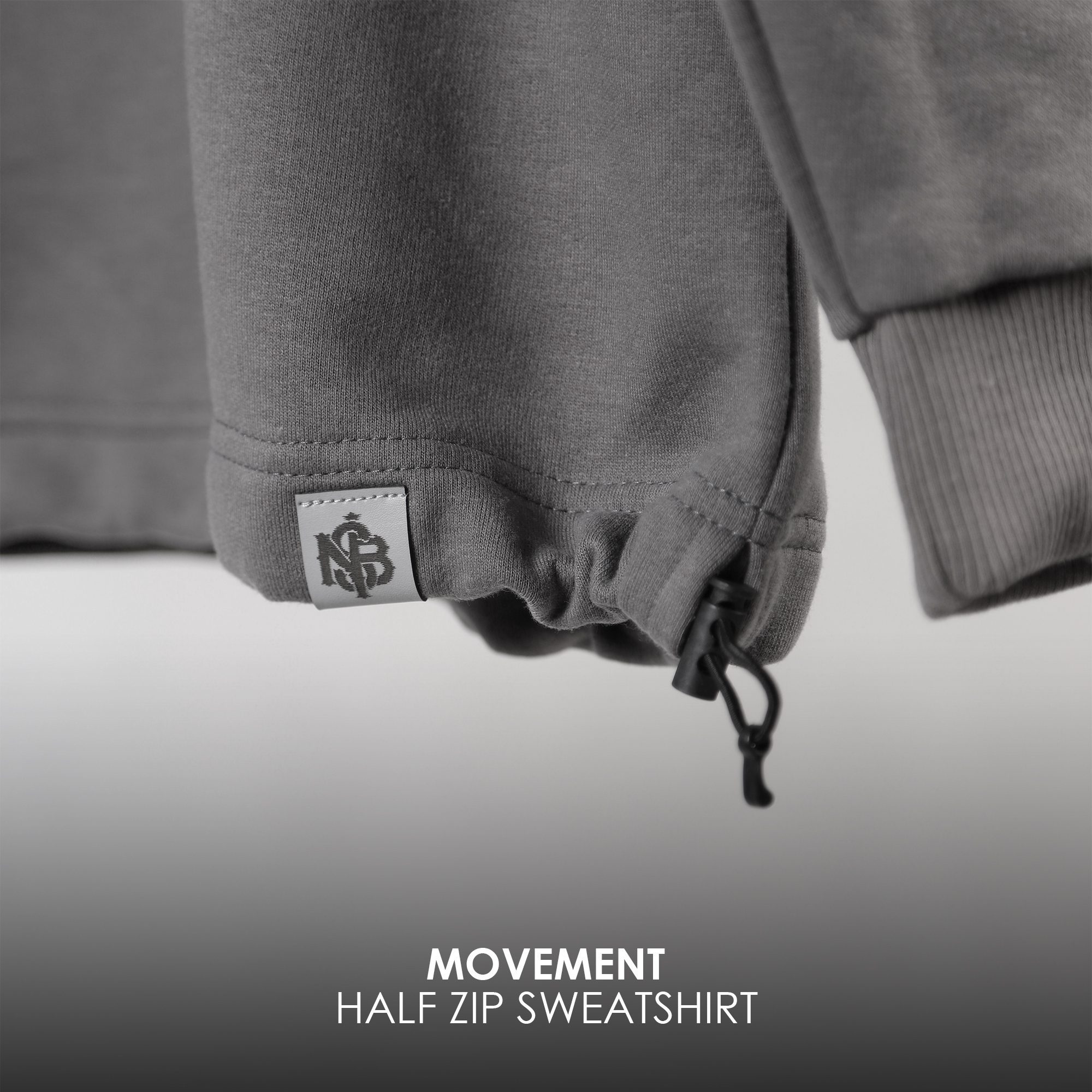 سوییشرت نیم زیپ موومنت – SNB | BIZI